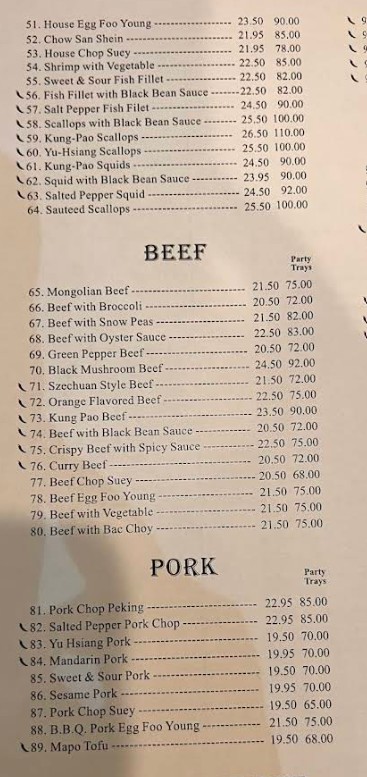 New Mandarin Canton Chinese Restaurant Menu – Full Menu & Prices